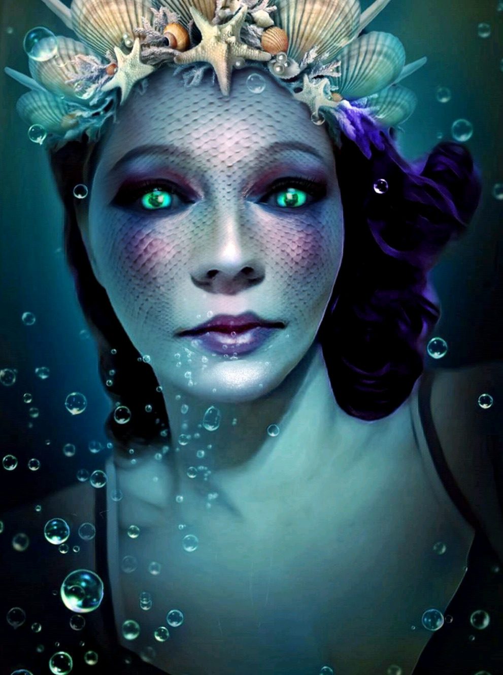 Beautiful Mermaid Queen