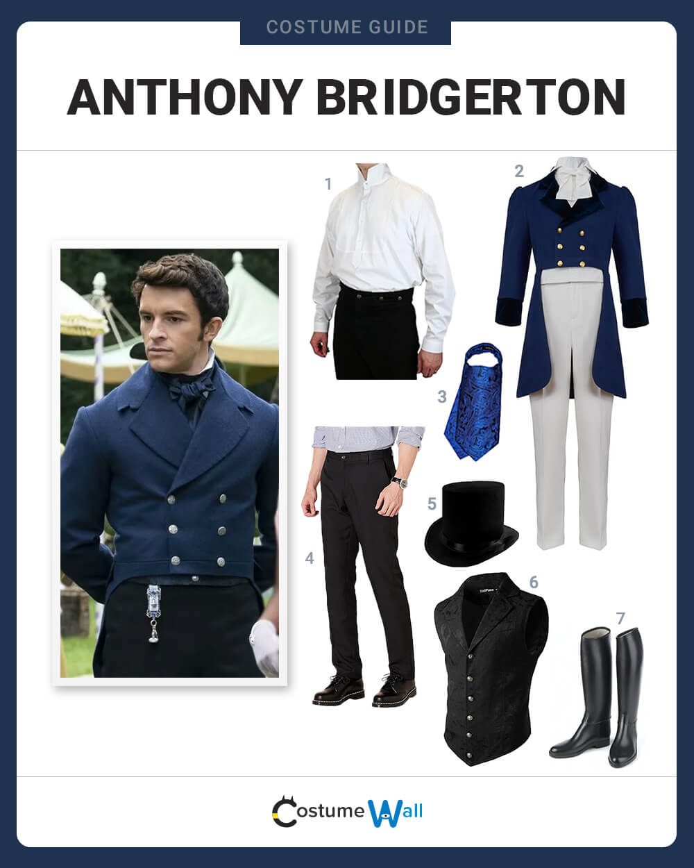 Dress Like Anthony Bridgerton Costume | Halloween and Cosplay Guides