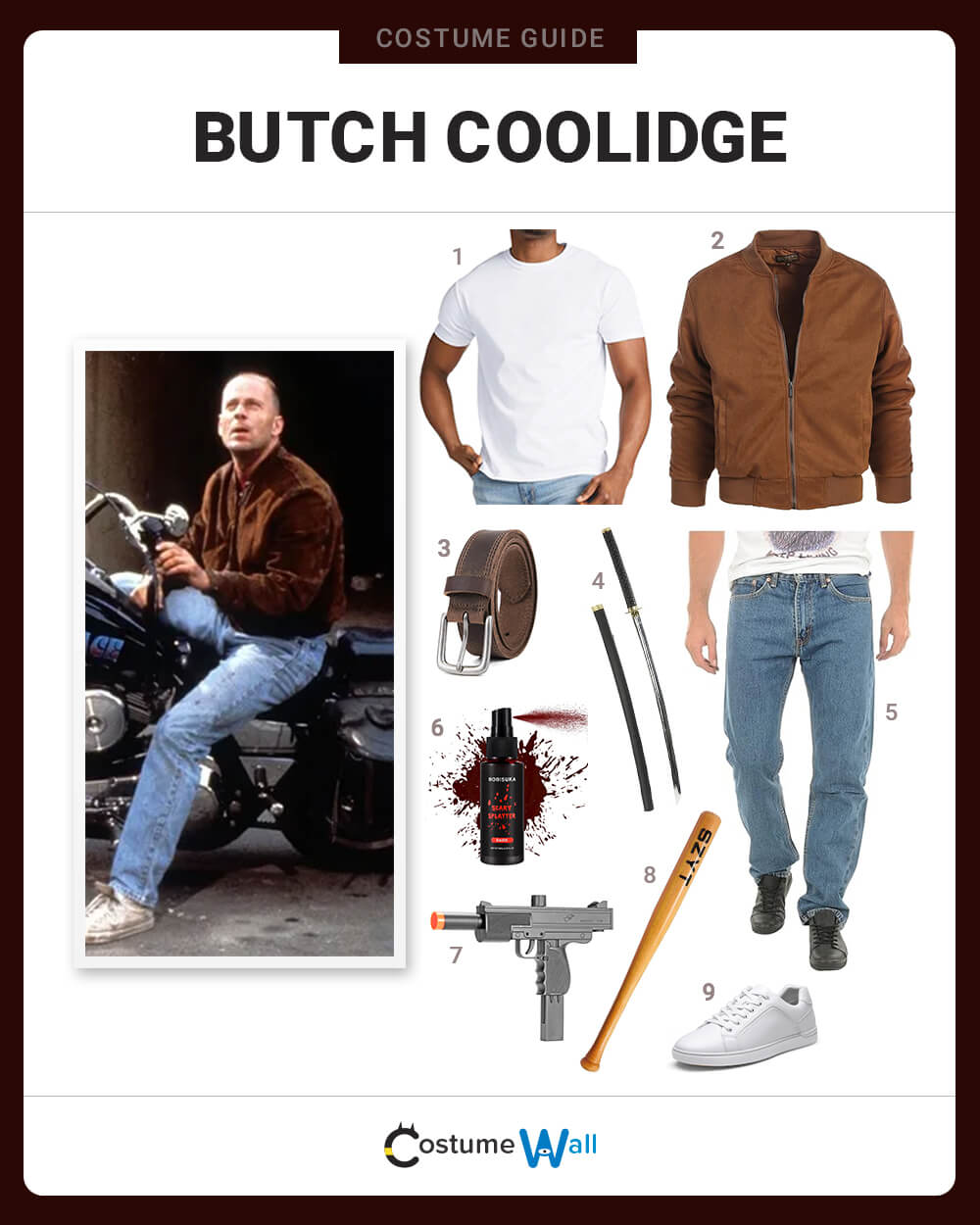 Dress like Butch Coolidge Costume | Halloween and Cosplay Guides