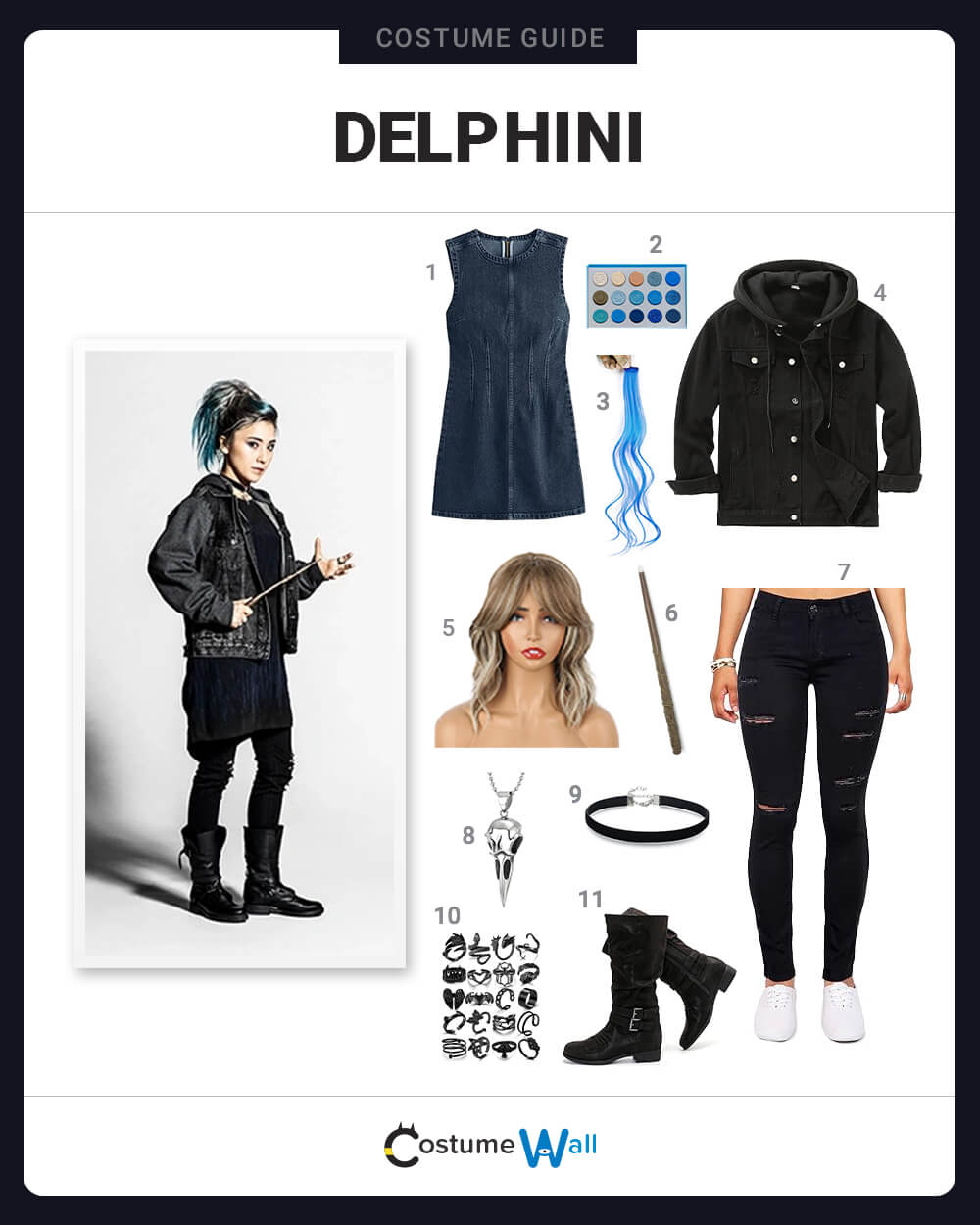 Dress Like Delphini Costume | Halloween and Cosplay Guides