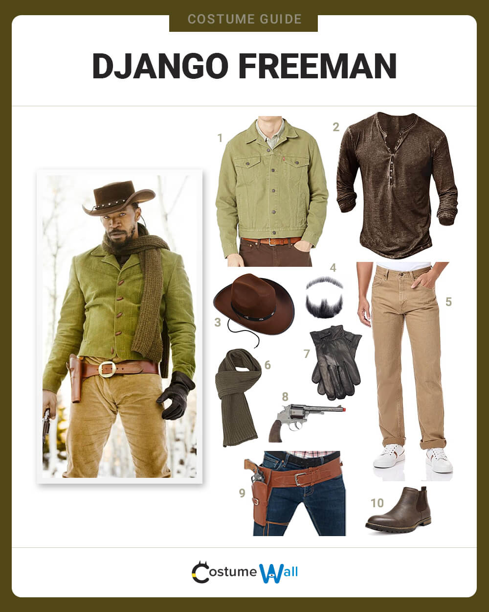 Dress Like Django Freeman Costume | Halloween and Cosplay Guides