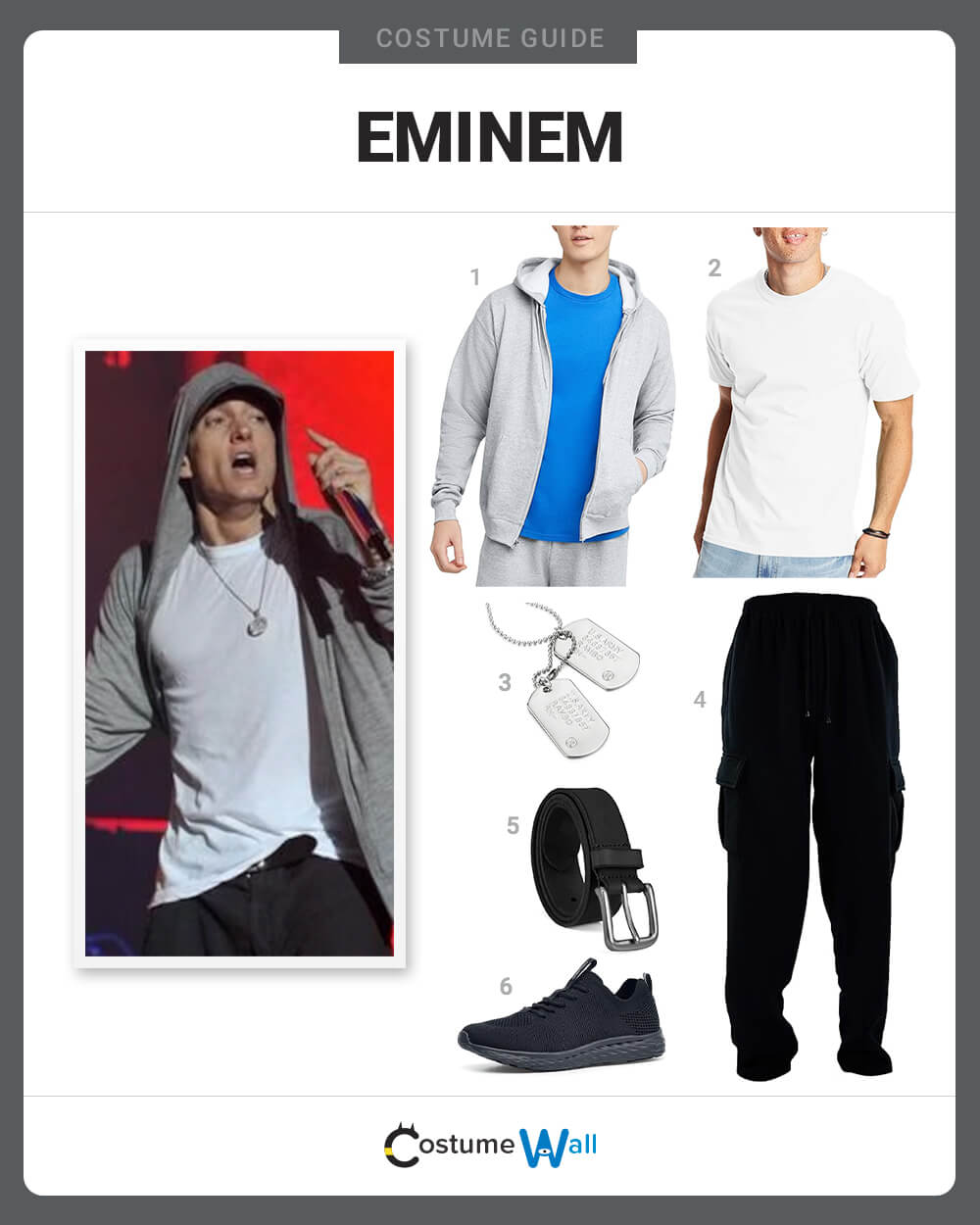 Dress like Eminem Costume | Halloween and Cosplay Guides