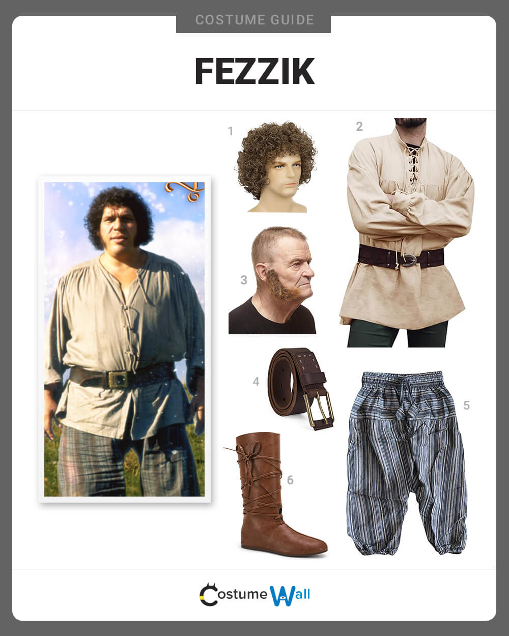 Dress Like Fezzik Costume | Halloween and Cosplay Guides
