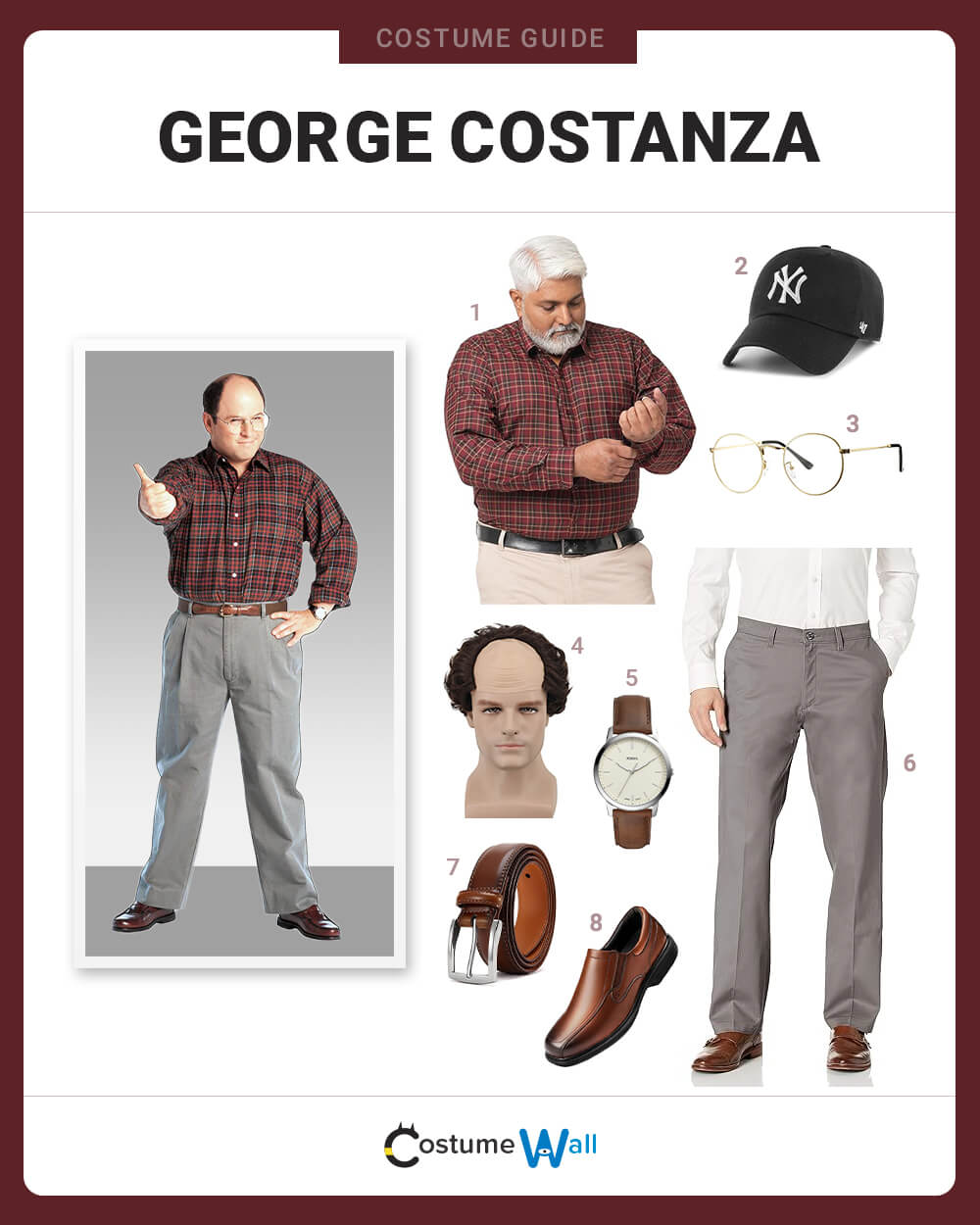 Dress Like George Costanza Costume | Halloween and Cosplay Guides