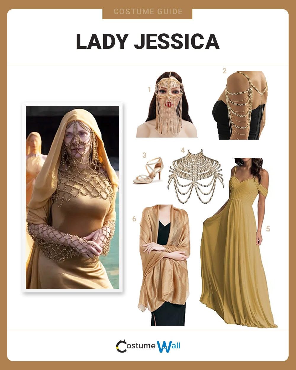 Dress Like Lady Jessica Costume | Halloween and Cosplay Guides