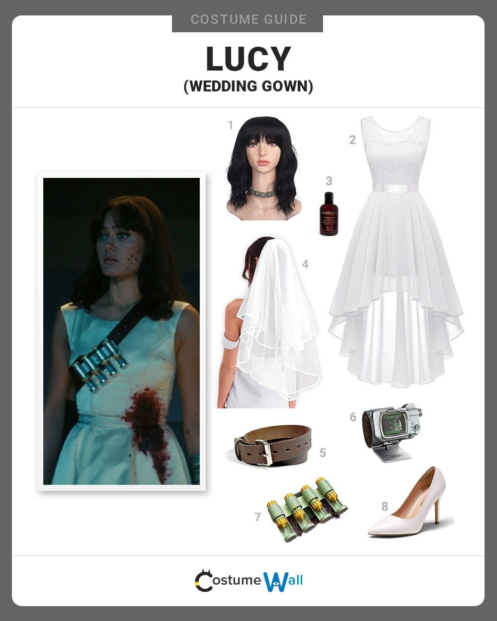 Dress Like Lucy – Wedding Gown Costume | Halloween and Cosplay Guides