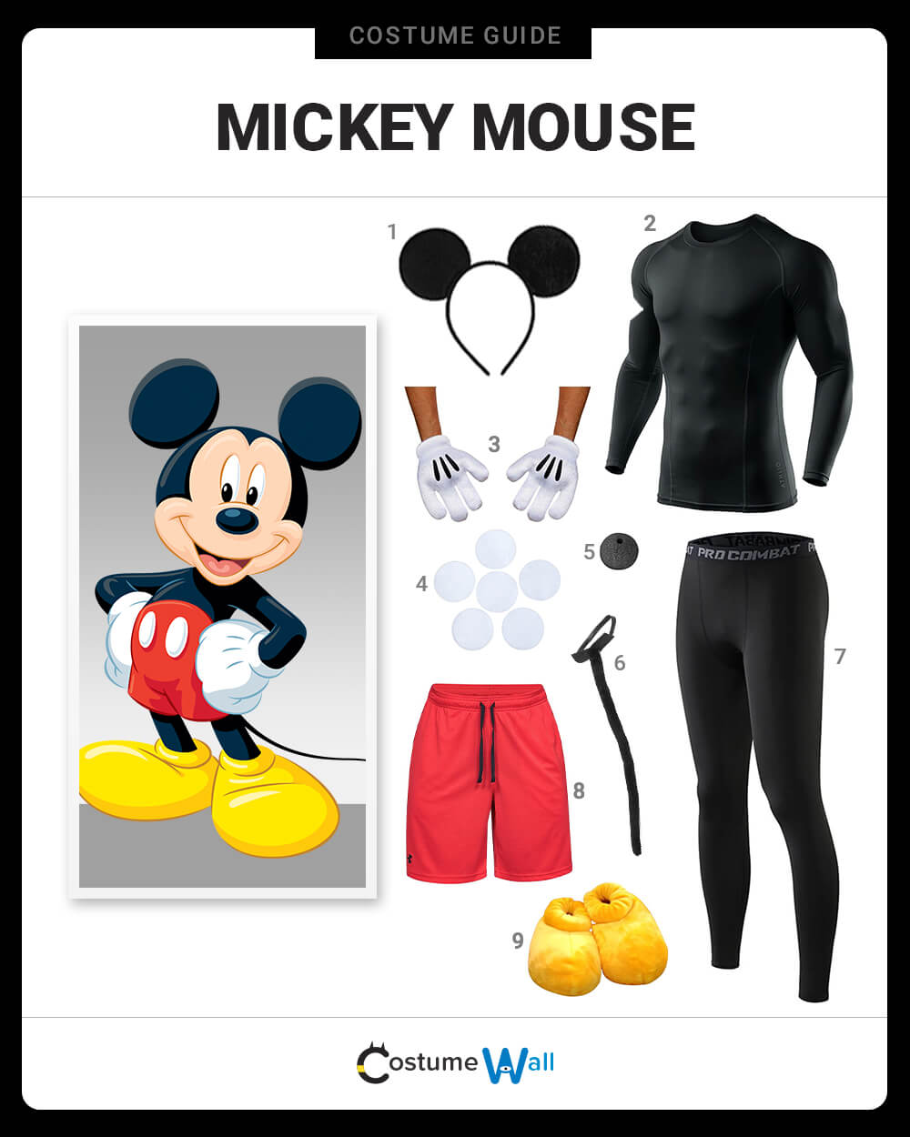 Dress like Mickey Mouse Costume | Halloween and Cosplay Guides