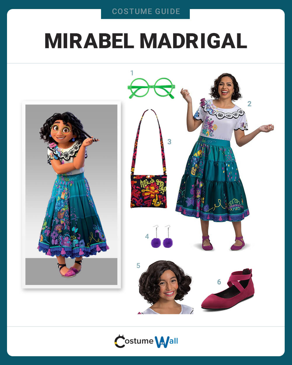 Dress Like Mirabel Madrigal Costume | Halloween and Cosplay Guides