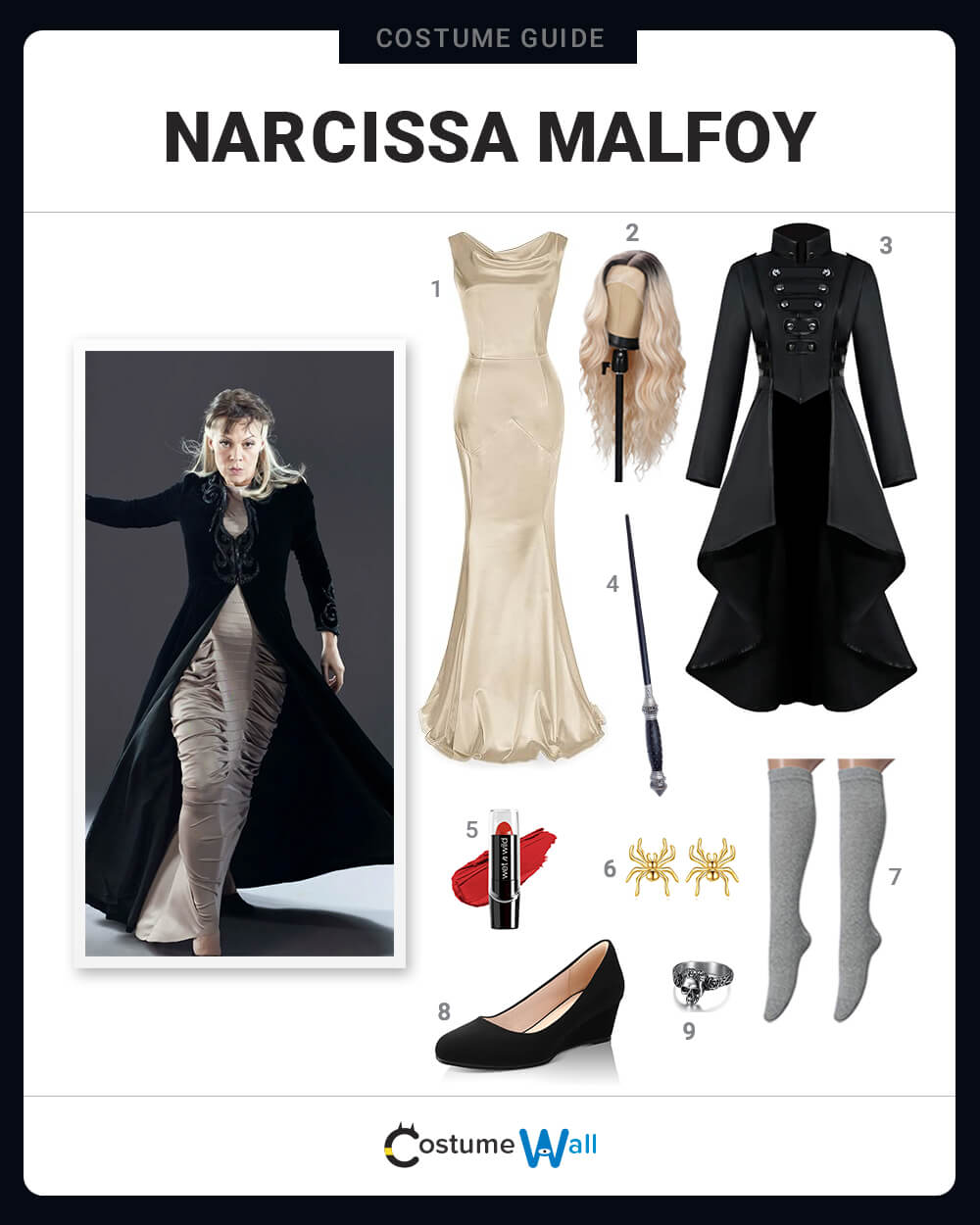 Dress Like Narcissa Malfoy Costume | Halloween and Cosplay Guides