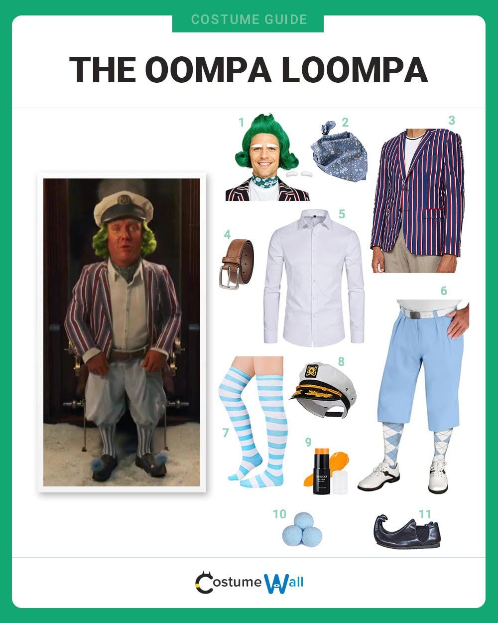 Dress Like Oompa Loompa Costume | Halloween and Cosplay Guides