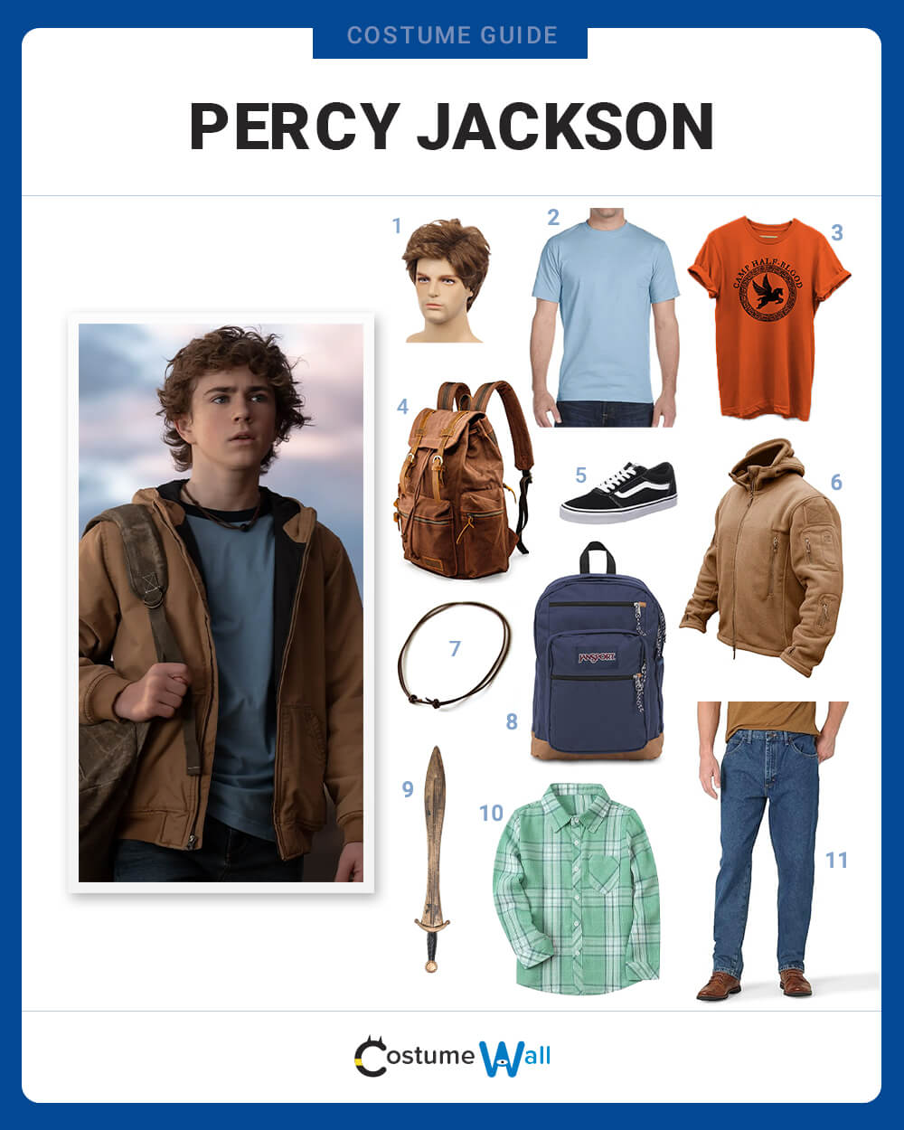 Percy Jackson Costume Diy Ideas