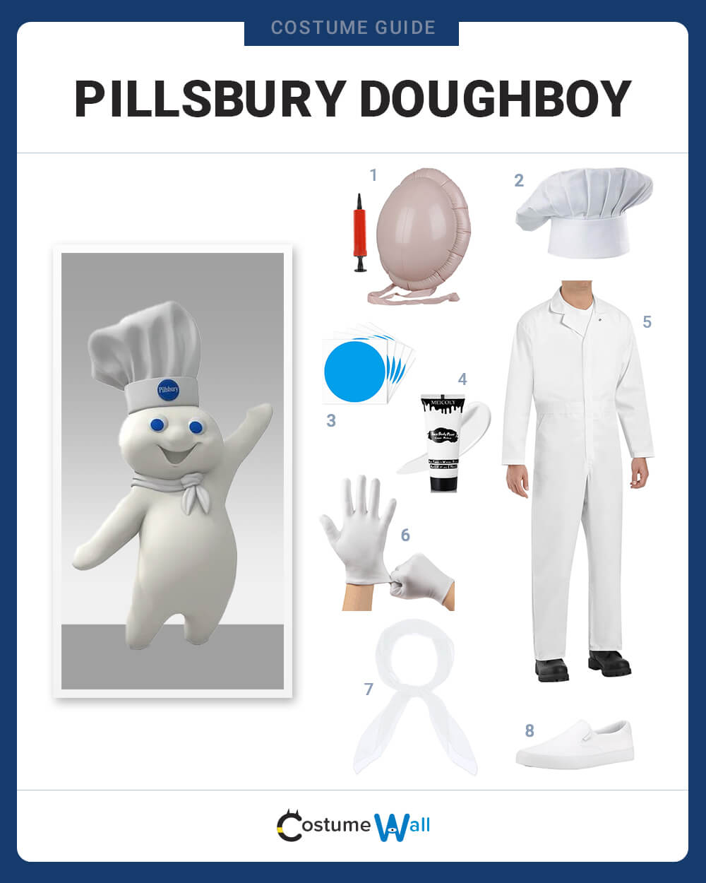 Pillsbury Doughboy Costume Team Upper Arlington 🎃 The JKNS 2024
