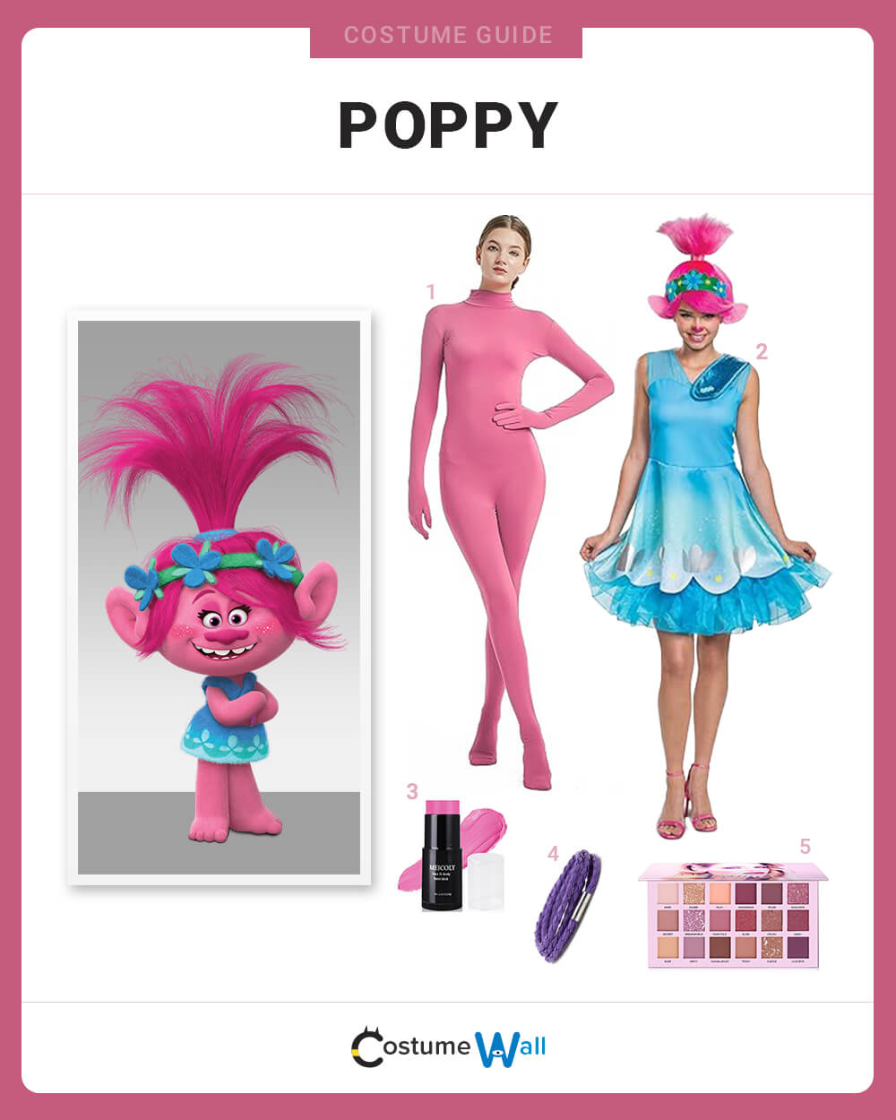 Dress like Poppy Costume | Halloween and Cosplay Guides