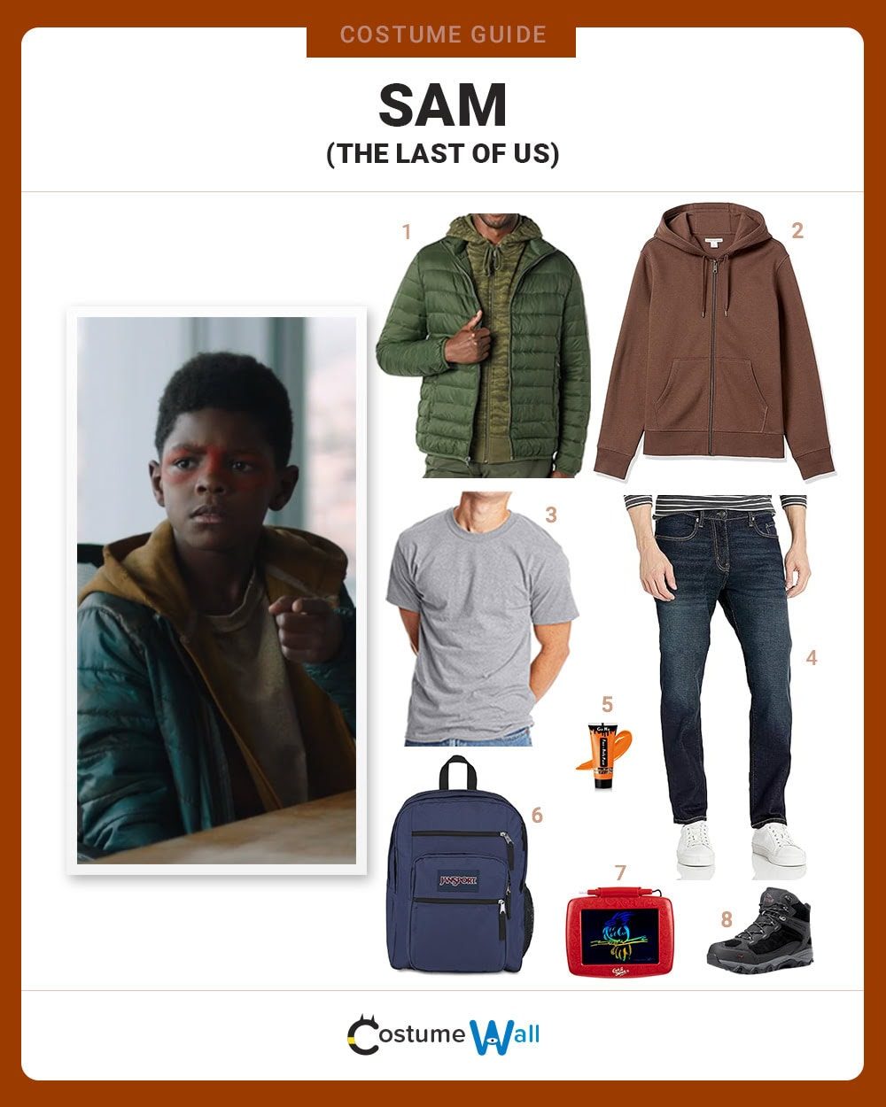 Dress Like Sam Costume | Halloween and Cosplay Guides