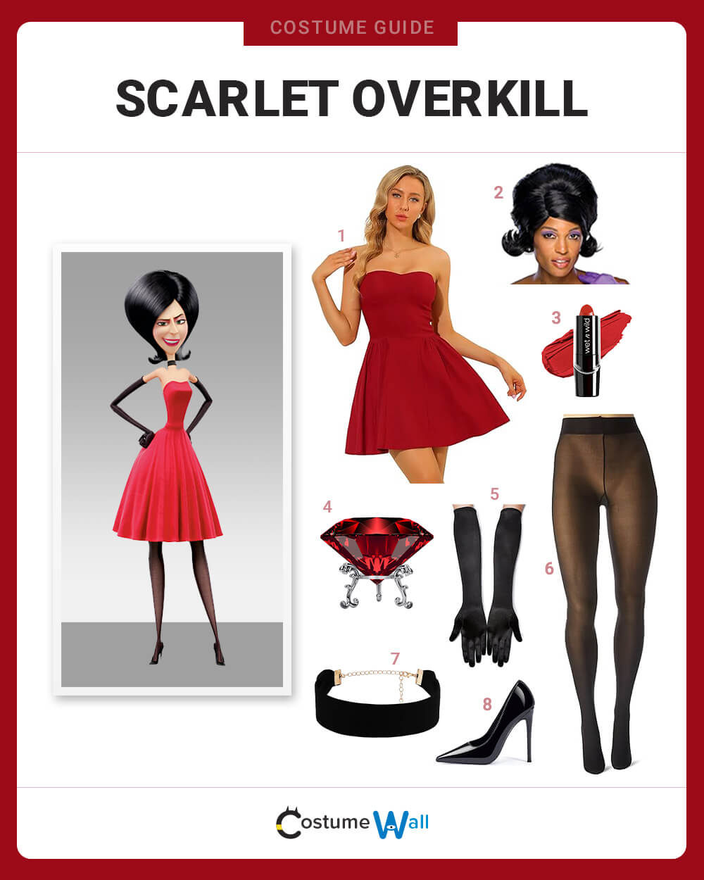 Etiquetas Scarlett Overkill Bob Scarlet Overkill Merch & Gifts For