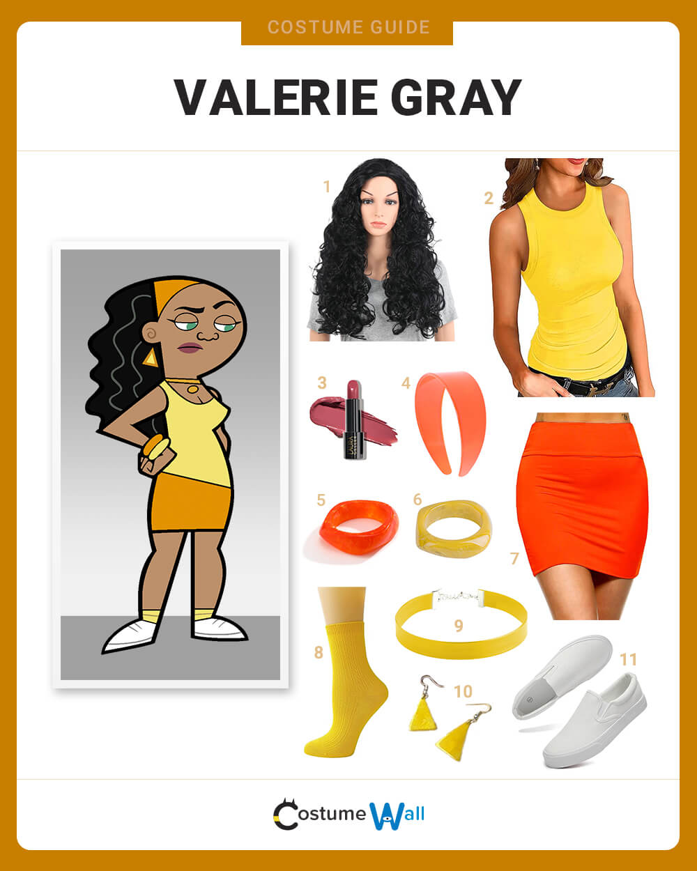 Dress like Valerie Gray Costume | Halloween and Cosplay Guides