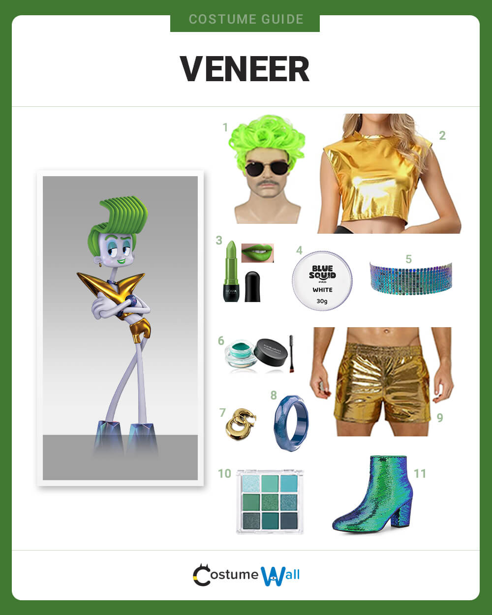 Dress like Veneer Costume | Halloween and Cosplay Guides