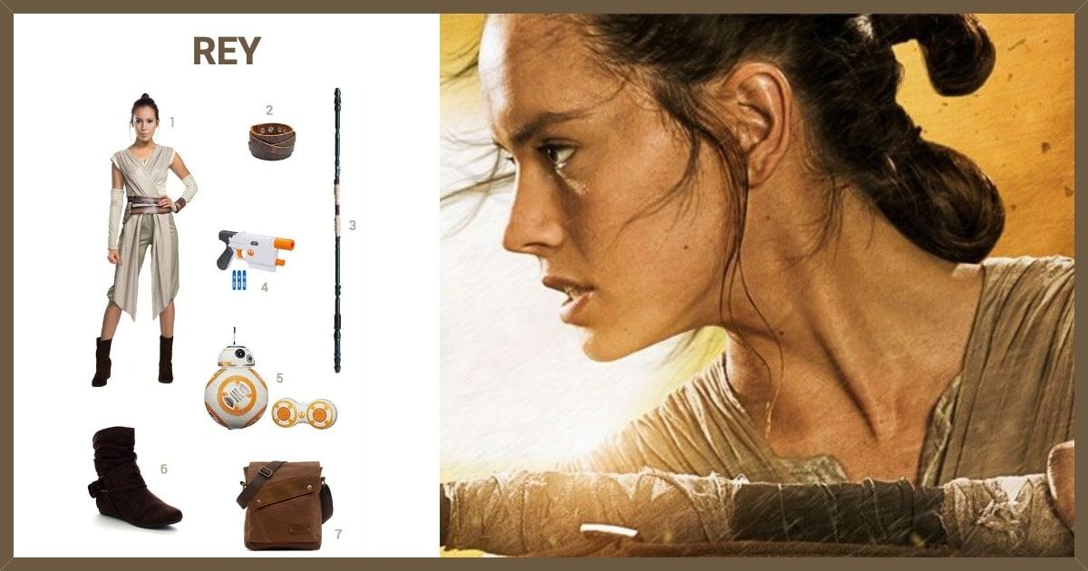 Dress Like Rey Costume | Halloween and Cosplay Guides