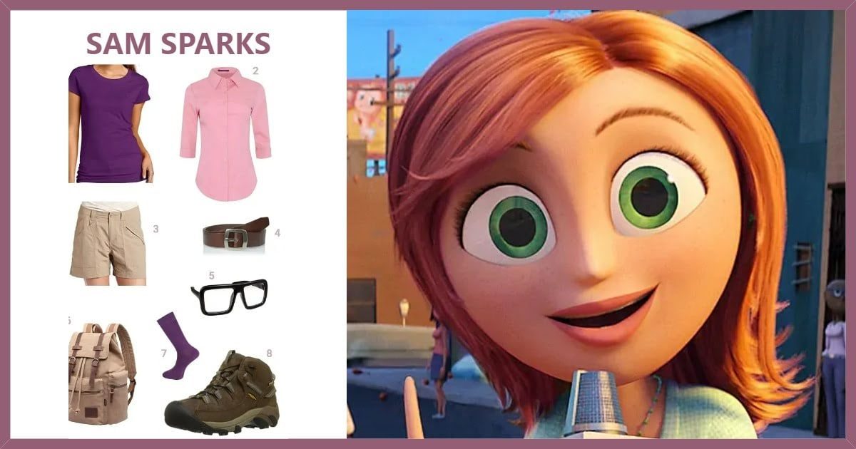 Sam Sparks With Glasses Dress Like Sam Sparks Costume | Halloween And