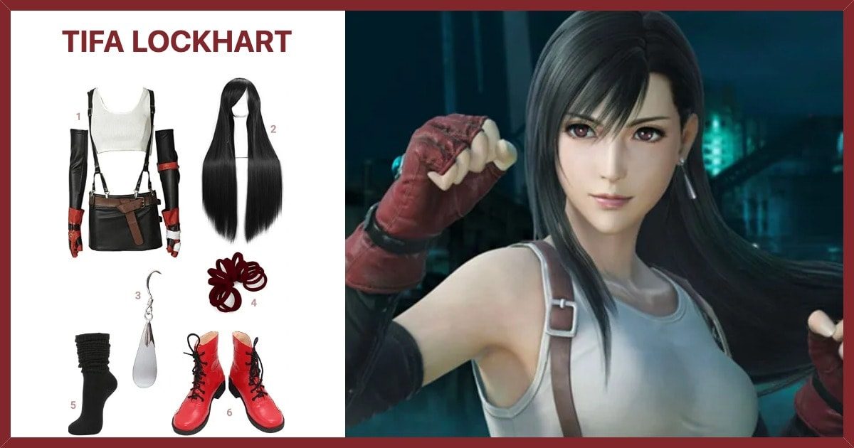 Dress Like Tifa Lockhart Costume | Halloween and Cosplay Guides
