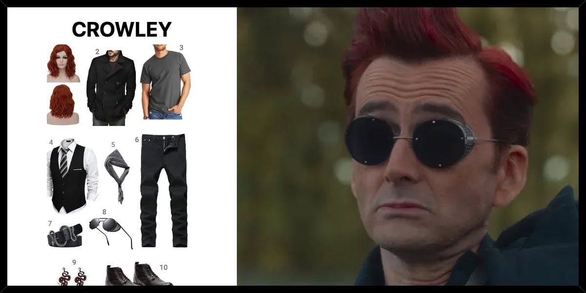 Dress Like Crowley Costume | Halloween and Cosplay Guides