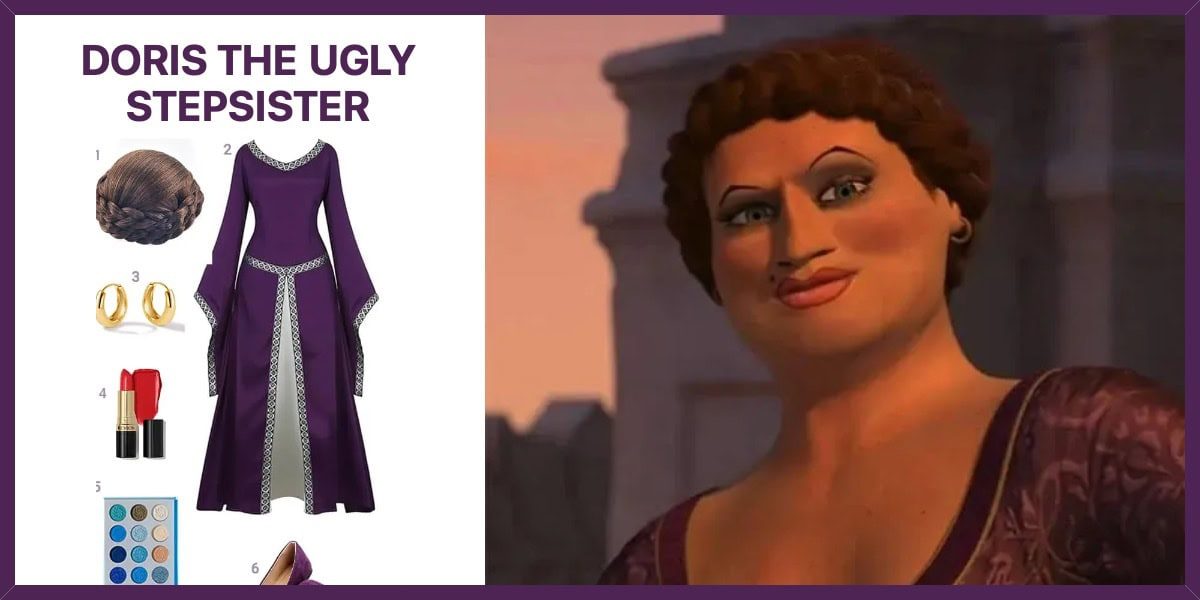 Dress Like Doris the Ugly Stepsister Costume | Halloween and Cosplay Guides