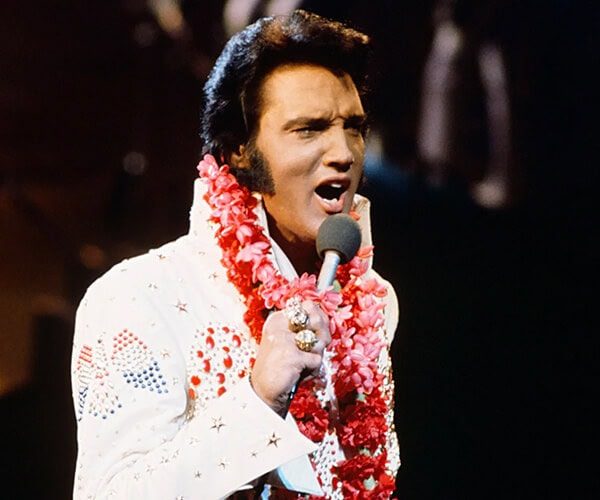 Aloha From Hawaii Elvis Costume VTG 1987 Elvis Presley Aloha From
