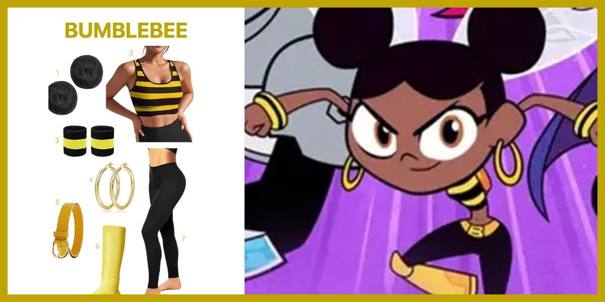 Costume Da Bumblebee Teen Titans Bumblebee Cosplay Costume Etsy