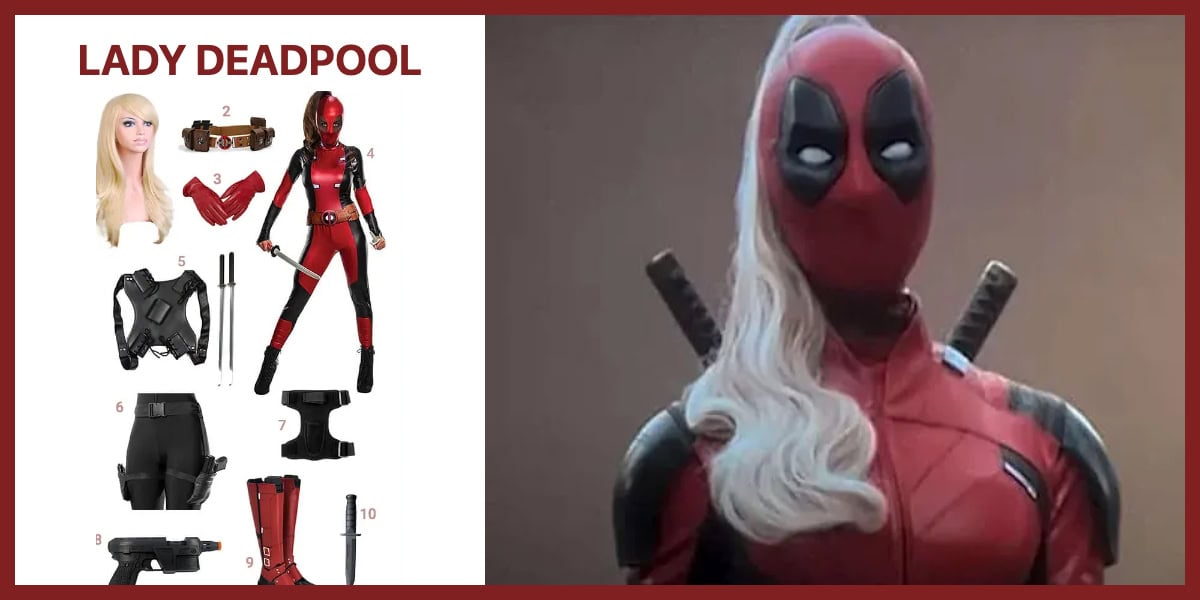 Dress like Lady Deadpool Costume | Halloween and Cosplay Guides