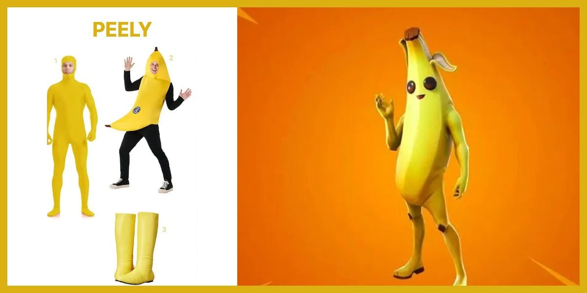 Dress like Peely Costume | Halloween and Cosplay Guides