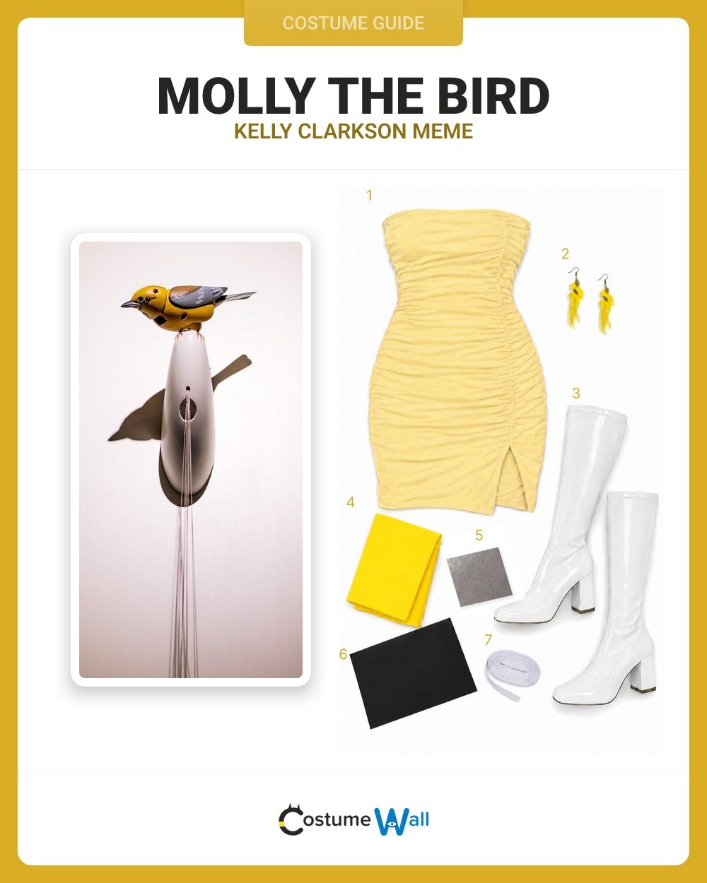 Molly the Bird (Kelly Clarkson Meme) Costume Guide | Costume Wall